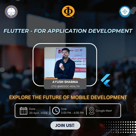 ieee gtbit cs chapter on linkedin flutter appdevelopment ieee