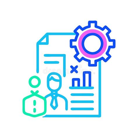 Corporate Development Plan Icon Stock Vector Illustration Of Ideas