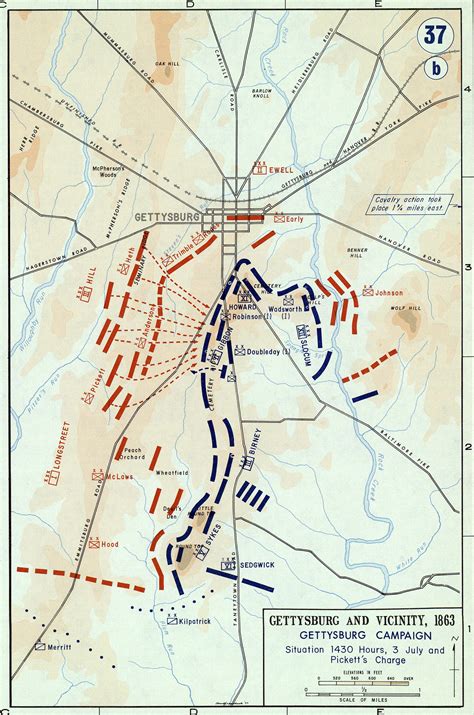 Gettysburg Campaign Map Gettysburg Game The Last Day Of Battle Where