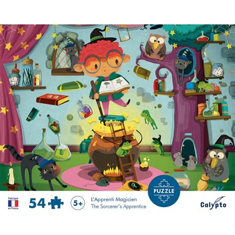 Calypto Puzzle 54 El Uczeń Czarownika Sklep Z Zabawkami I Art Dla