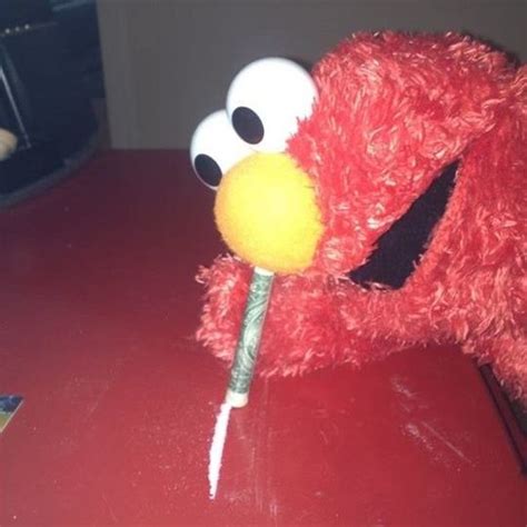 Elmo Smoking Weed