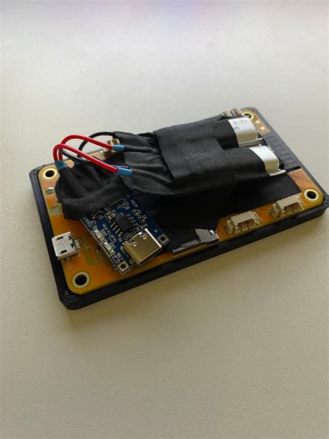 Esp32 2432s028 Enclosure For Battery And Bms 3d Model By Dimosram On Thangs