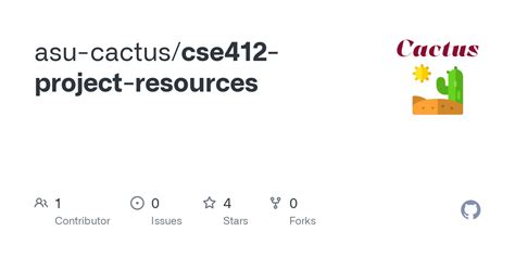 Github Asu Cactuscse412 Project Resources