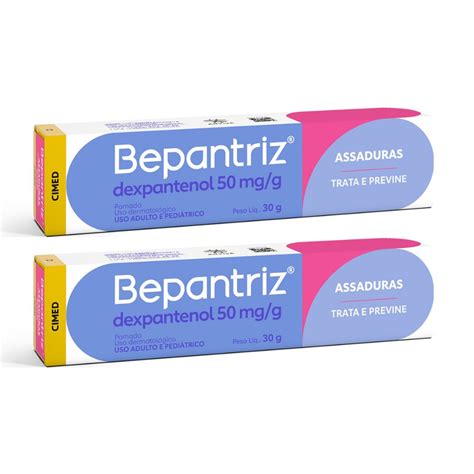 Kit 2 Bepantriz Pomada Dermatológica Dexpantenol Com 30g Shopee Brasil