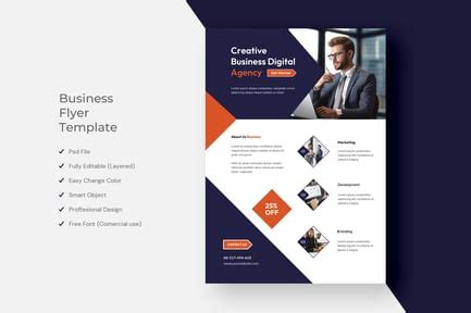 Business Flyer Template Design Print Templates Ft Business And Flyer