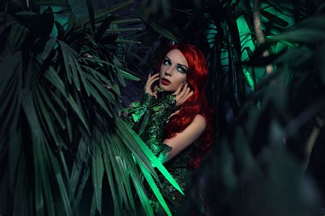 Poison Ivy Cosplay Dc Batman By Agflower On Deviantart