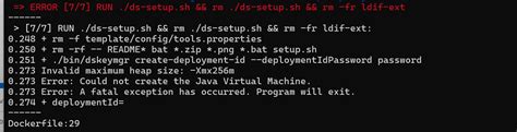 Failed To Build Forgeops Ds Docker Image For Production Troubleshooting Forgerock Community