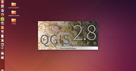 MY QGIS MALAYSIA Ubuntu QGIS Ver Wien Installed