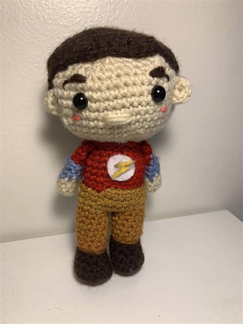 Sheldon Cooper Crochet Doll Crafting With Brandy