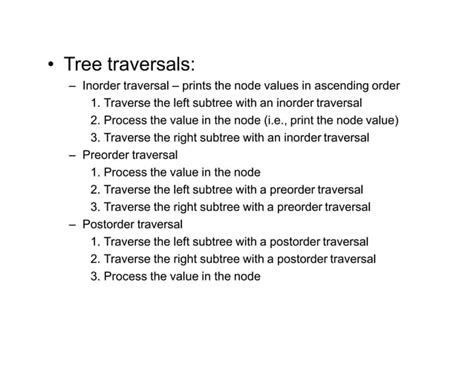 binary tree representation ppt