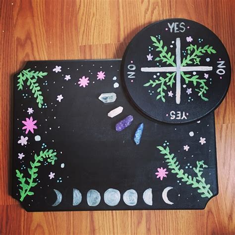 Witchery And Sparkles — I Made A Pendulum Board And A Board To Do My