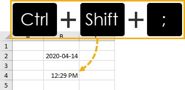 Ways To Get The Current Date Or Time In Excel How To Excel