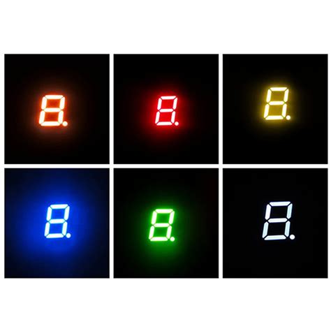 Factory Supply High Quality 039 Inch Red Led 7 Segment Display 1 Digit