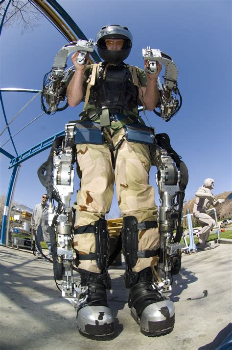 Mech Suit Technology Futuristic Technology