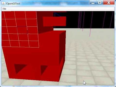 Java OpenGL D Octree Engine With Real Time Map Edition YouTube