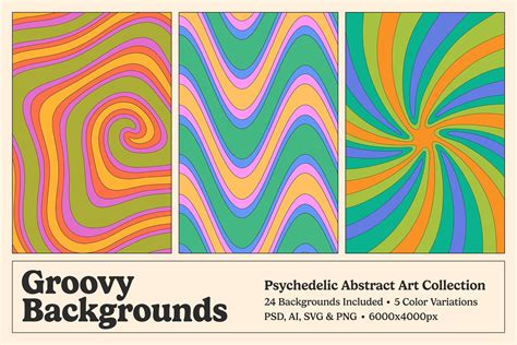 60s Psychedelic Background
