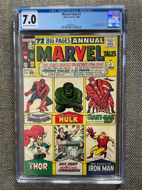 Marvel Tales Annual 1 1964 Prices Marvel Tales Annual Series
