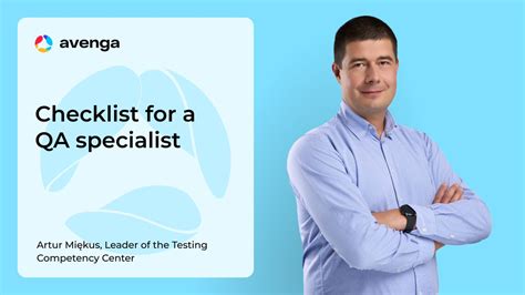 Avenga On Linkedin Avengachecklist Qa Testing Avenga Avengateam
