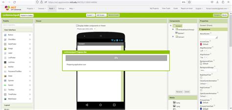 Build App Stuck At Bugs And Other Issues MIT App Inventor Community