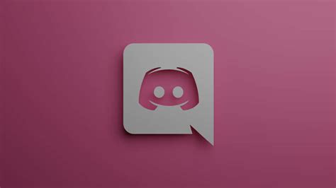 Discord Logo Pink Wallpaper Wallpapersok
