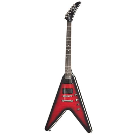 Epiphone Dave Mustaine Prophecy Flying V Figured Elektro Gitar Aged