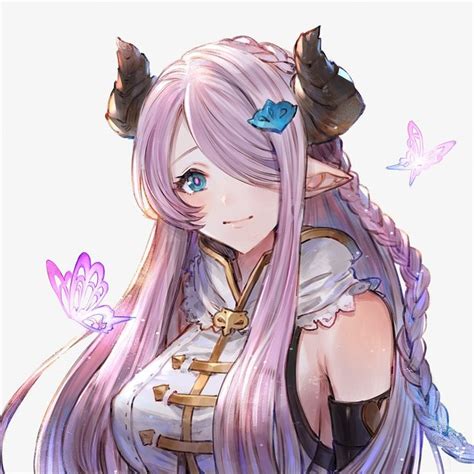 Narmaya Granblue Fantasy Criaturas Caricaturas Fan De Arte