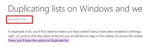 microsoft lists will not let me duplicate my list microsoft community