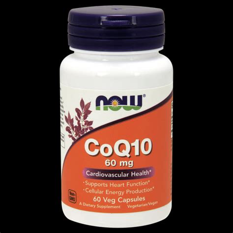 Coenzym Q10 60 Mg 60 Kapseln Now Foods Biolaboratorium