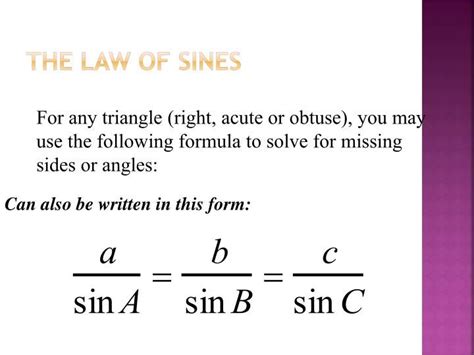 Law Of Sines Artofit