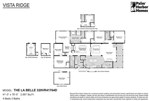 Vista Ridge The La Belle 320vr41764d By Palm Harbor Homes Cavco Home