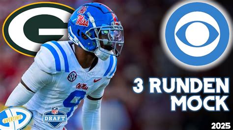Reaktion Auf Den 3 Runden CBS Mock Draft 2025 YouTube