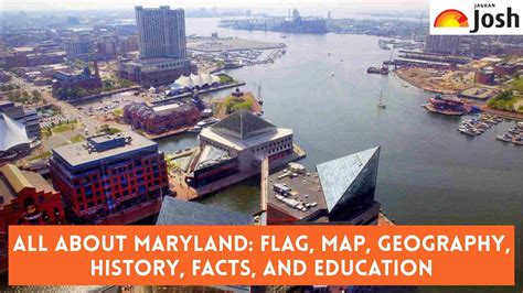 All About Maryland Flag Map Geography History Facts And Education