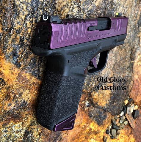 Springfield Armory Hellcat Cerakoted Using High Gloss Ceramic Clear And