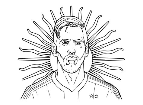 Free Printable Messi Coloring Page Download Print Or Color Online