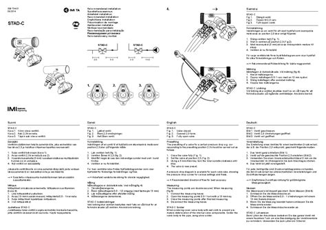 Stad C Extended Installation Guide And Valve Presetting Instructions