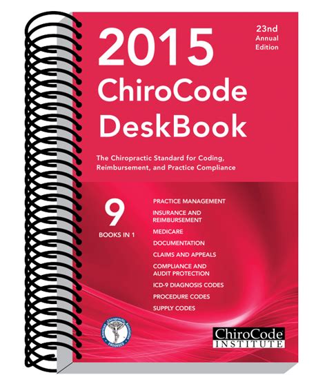 Chiropractic Coding Billing And Reimbursement Chirocode 2013 Desk Book