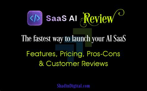 Saas Ai Review Speed Up Your Ai Saas Deployment