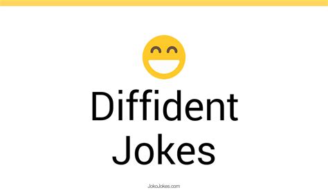 2 Diffident Jokes And Funny Puns Jokojokes