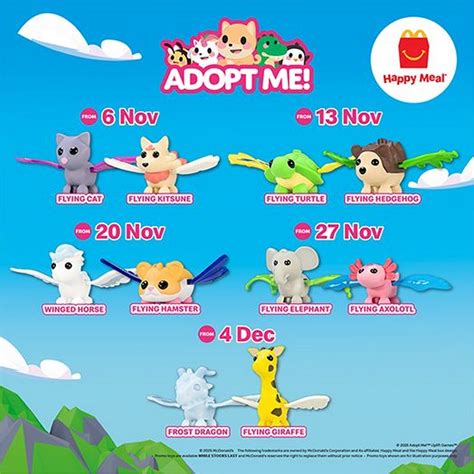 6 November10 December 2025 Mcdonalds Malaysia Adopt Me Happy Meal