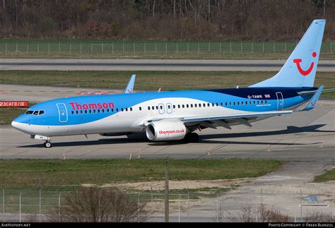 Aircraft Photo Of G Tawk Boeing 737 8k5 Thomson Airways