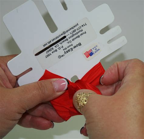 Stamp And Create Bow Easy Pictorial