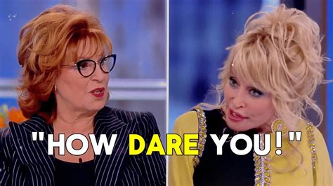 Dolly Parton Humiliates Joy Behar On The View After Heated