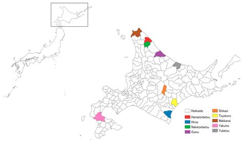 Hokkaido Map Pdf