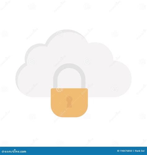 Cone De Vetor Plano De Computa O Em Nuvem Que Pode Facilmente