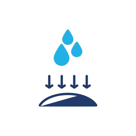 Waterproof Concept Colored Icon Design Good For Web And Mobile App