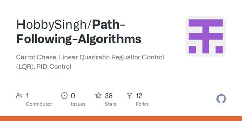 github hobbysingh path following algorithms carrot chase linear
