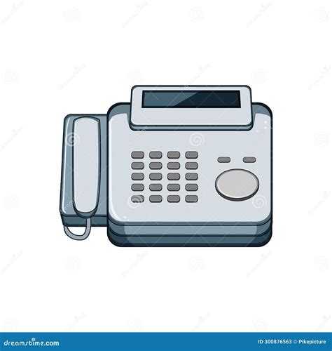 Fax Machine Cartoon At Heidi Tan Blog