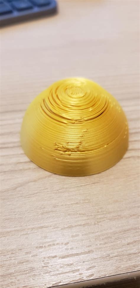 Layer Gaps 3d Printing Sphere And Blobs Rfixmyprint
