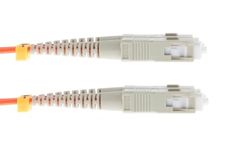 50m164피트 50125 Om2 Sc Sc Upc 듀플렉스 다중 모드 광섬유 패치 케이블