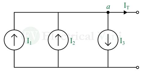 Kirchhoffs Current Law Kcl Statement And Examples Electrical Vani